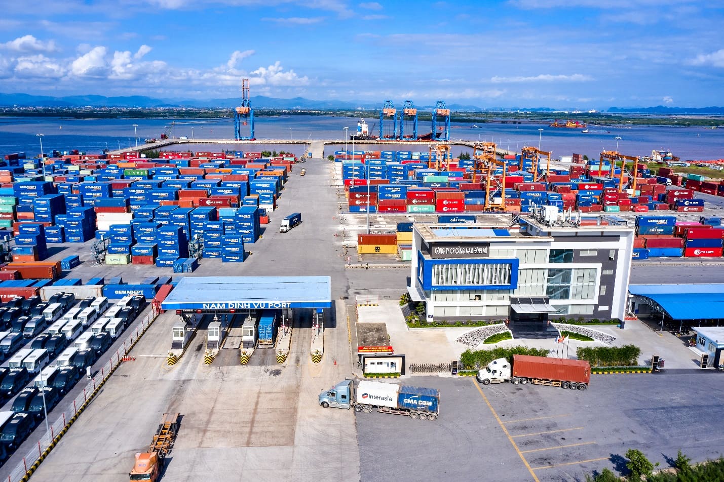 Khai trương Giai Đoạn 2, Cảng Nam Đình Vũ - mở ra lợi thế Logistics ...
