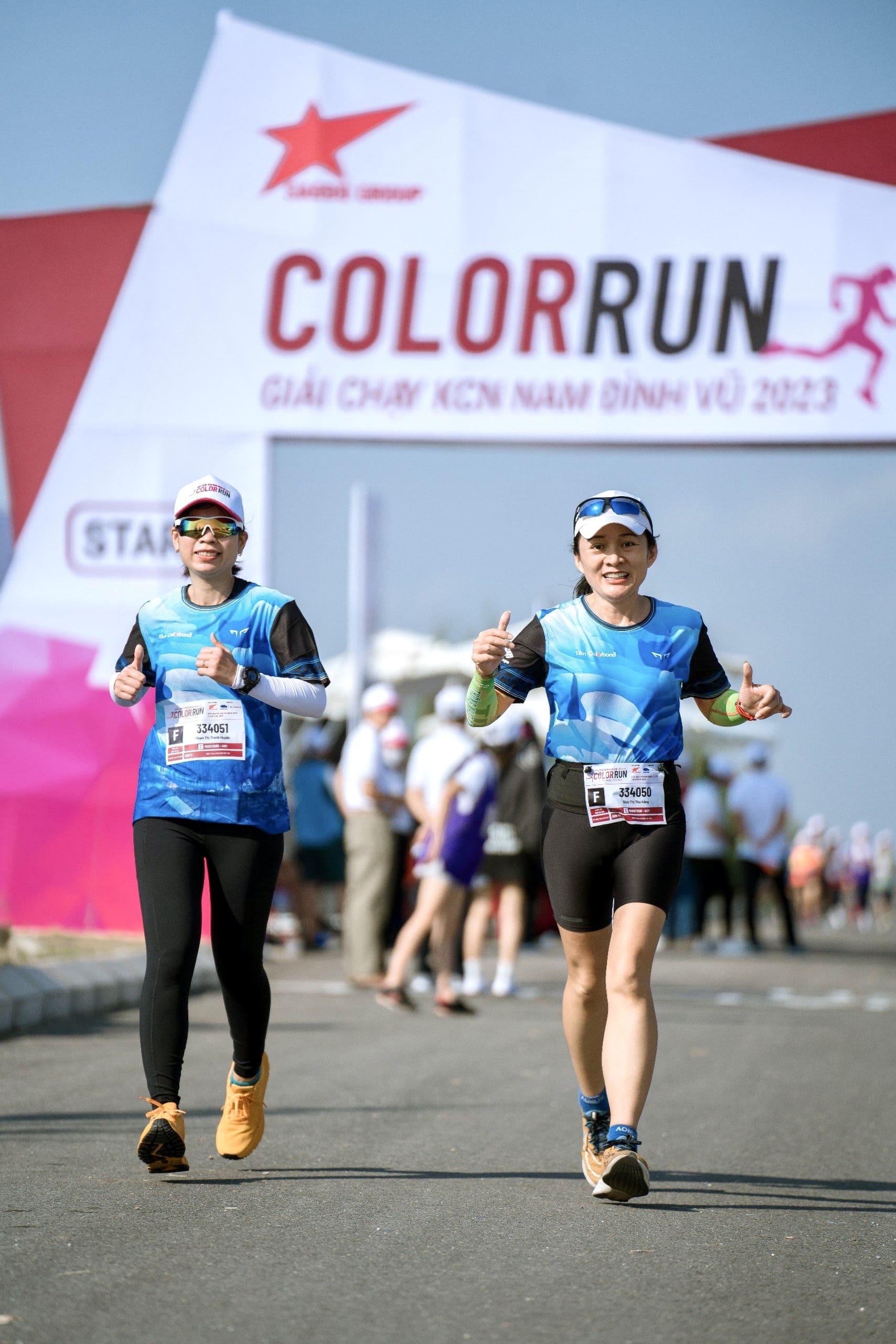 Gần 300 Vận Động Viên tham gia giải chạy Color Run 2023 tại KCN Nam ...